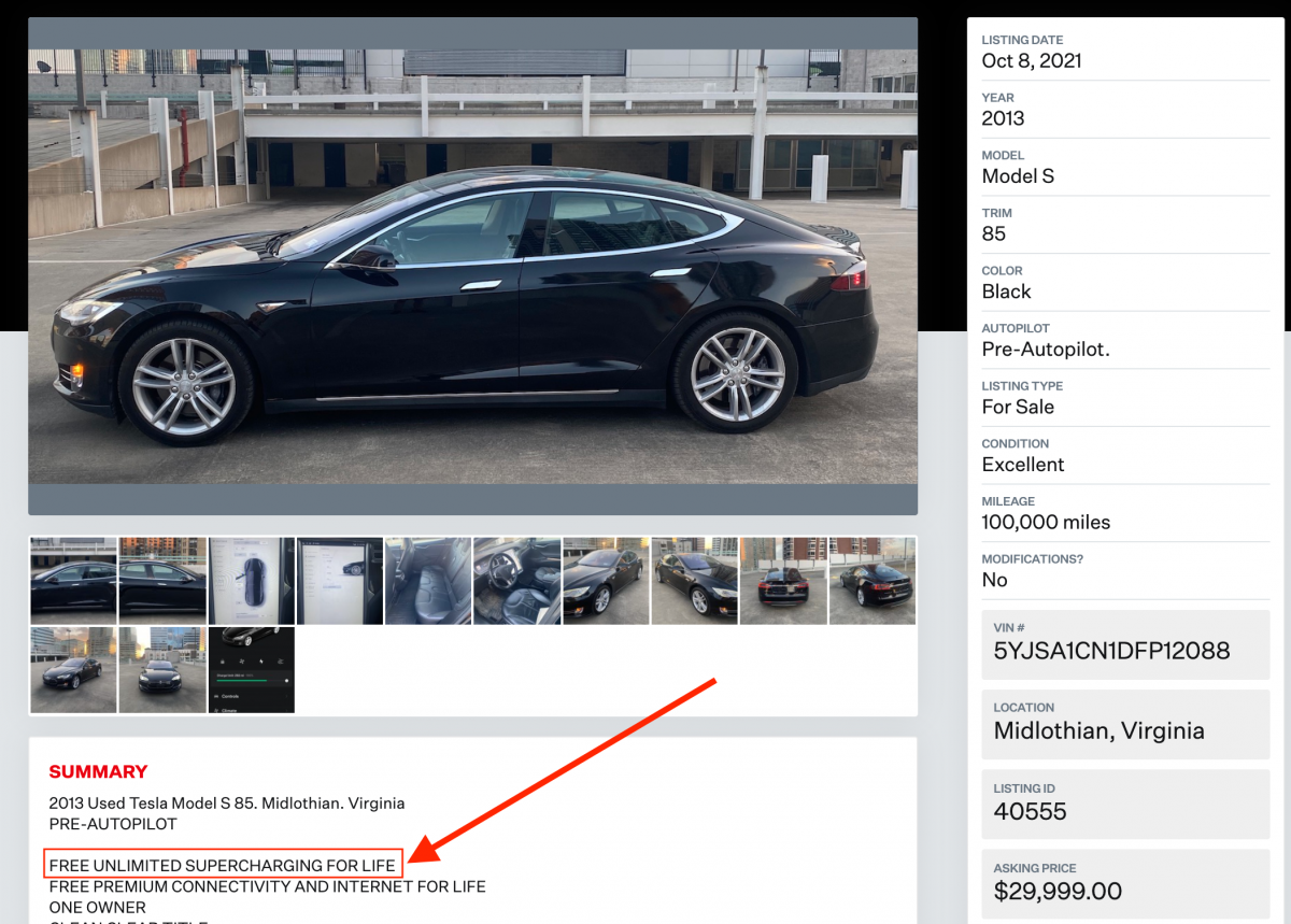 If I Buy a Used Tesla, Do I Get Free Supercharging For Life or Not?